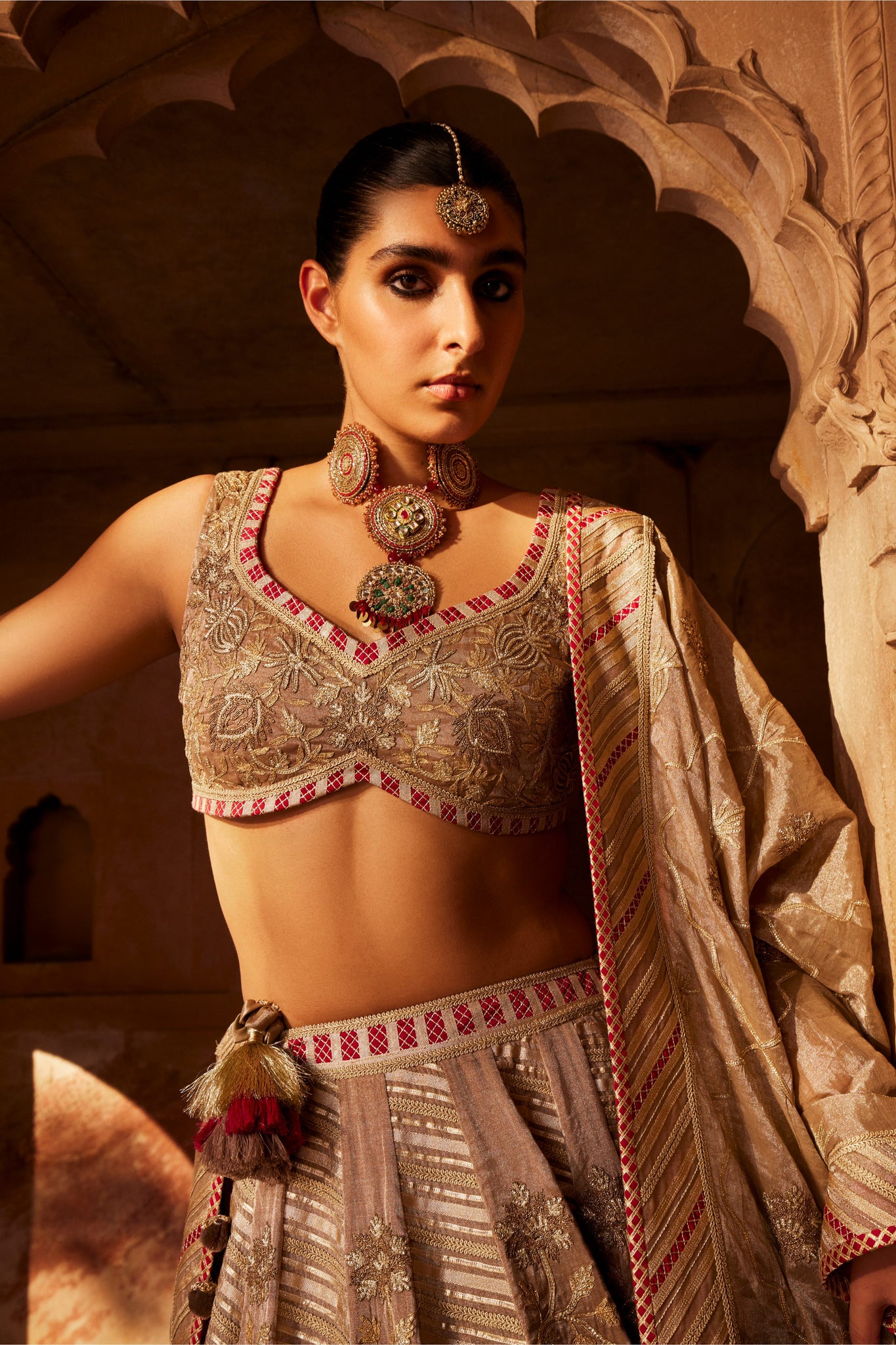 Anaar Gota Lehenga – Simar Dugal