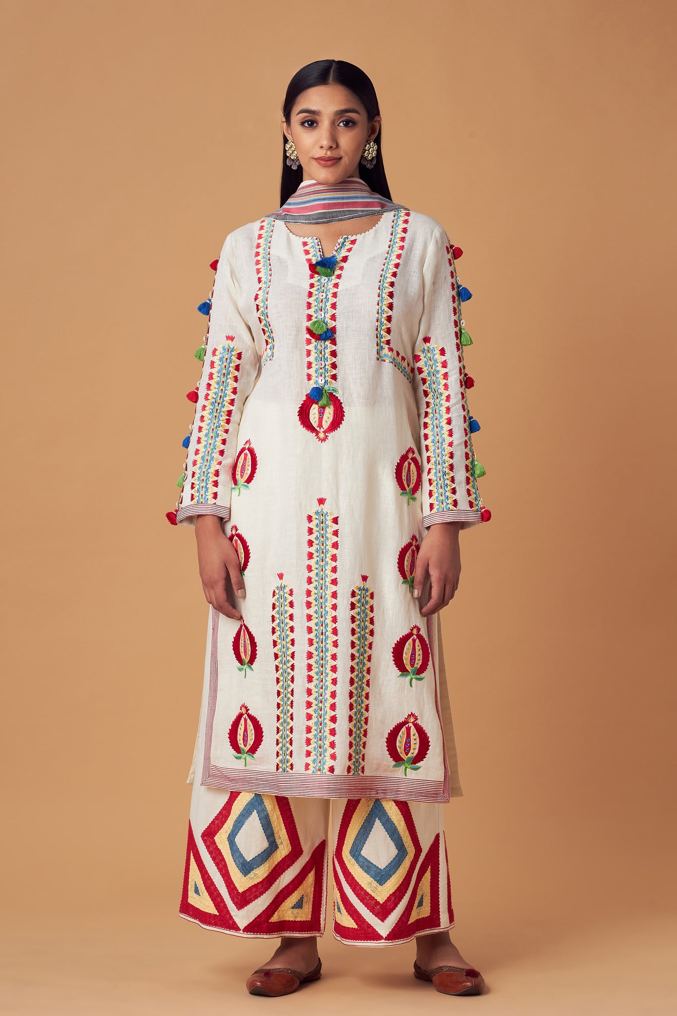 Turkish Long Kurta with Pants – Simar Dugal