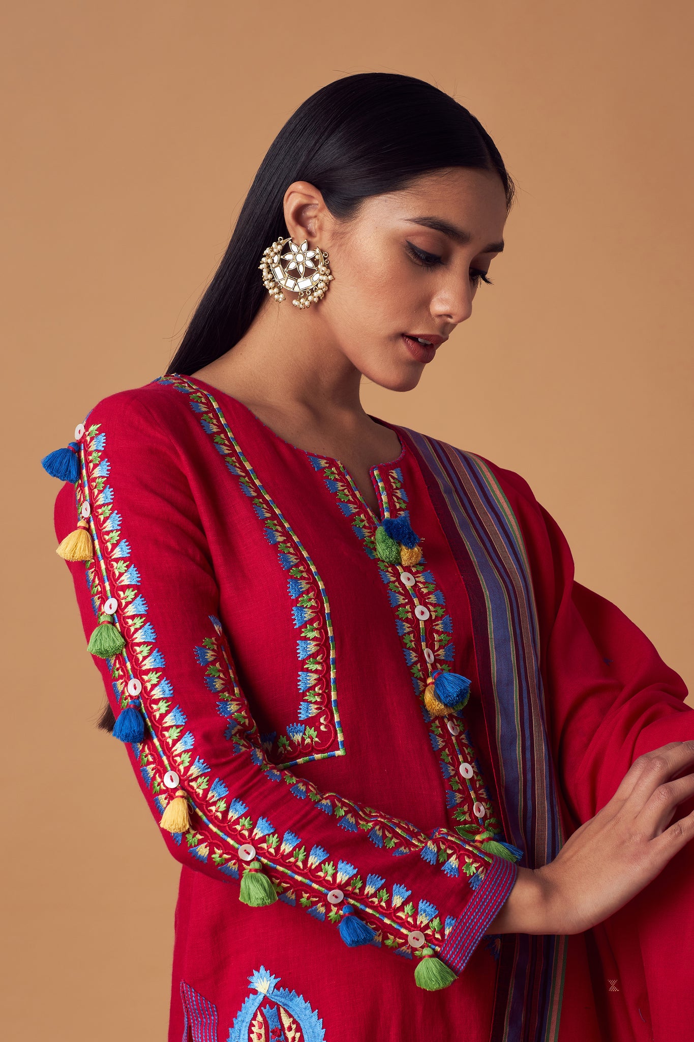 Turkish Long Kurta with Pants – Simar Dugal